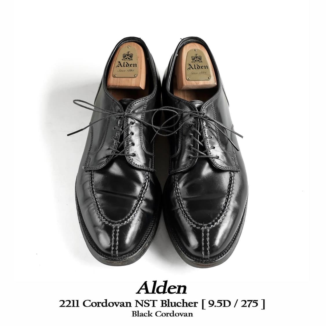 알든 2211 9.5D NST 코도반 블랙 | 후루츠패밀리