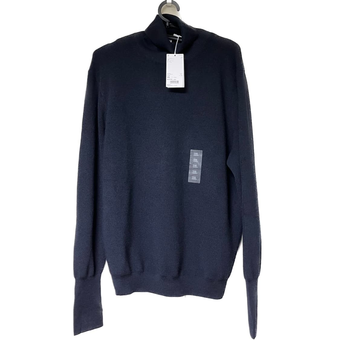 17FW 유니클로U 르메르 핑거홀 터틀넥 스웨터 XXL - 후루츠패밀리