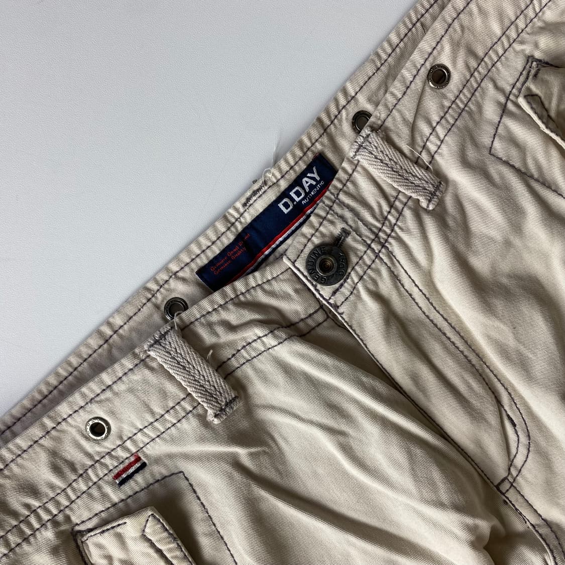 ivory cargo pants | 후루츠패밀리