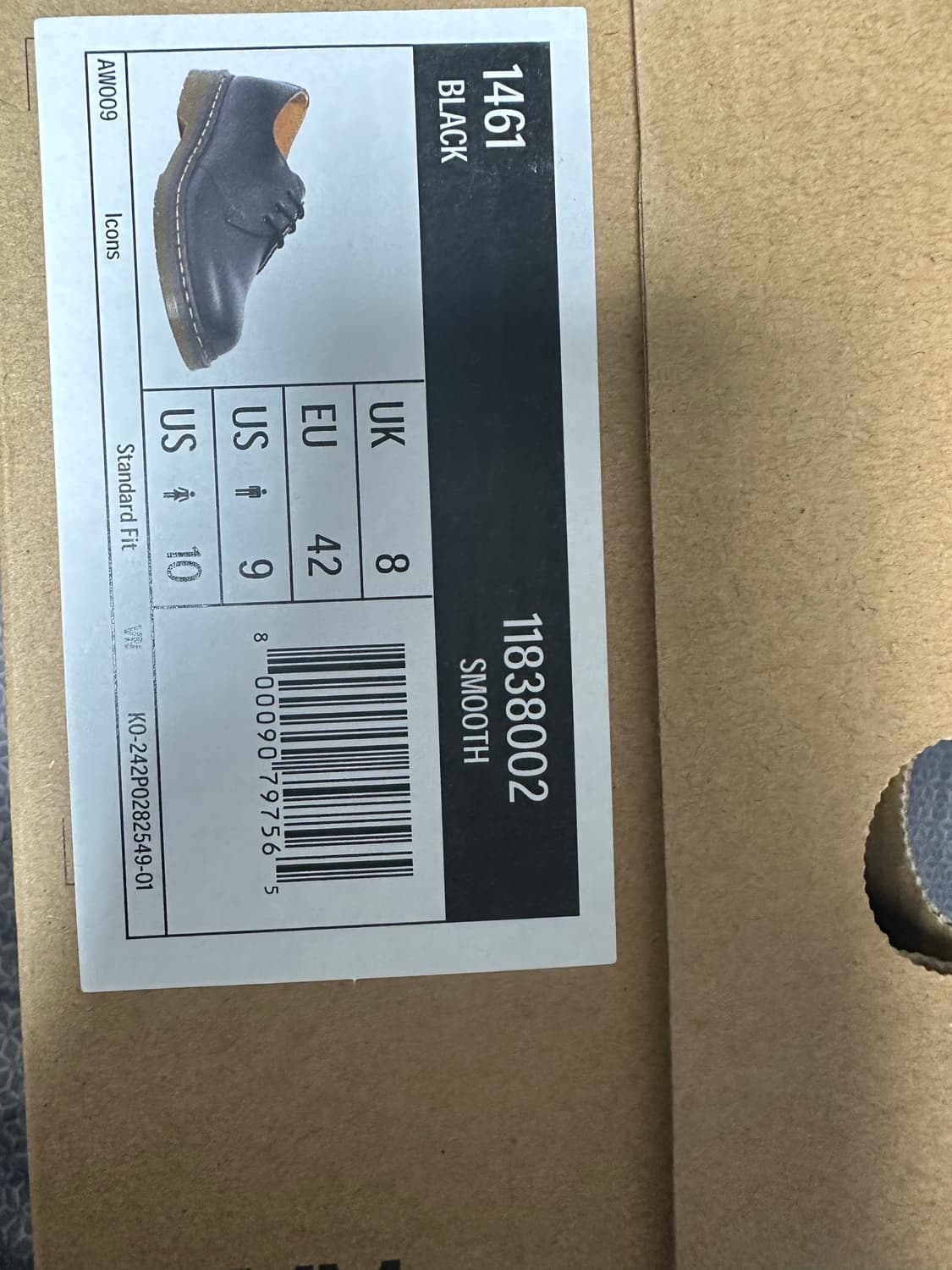 새상품 닥터마틴 1461 스무스 270 | 후루츠패밀리