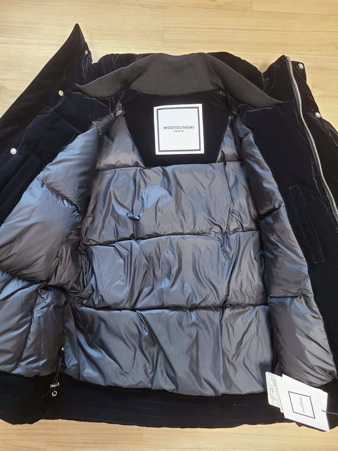 [48] 우영미 23FW 블랙 하이넥 구스다운 패딩 | 후루츠패밀리