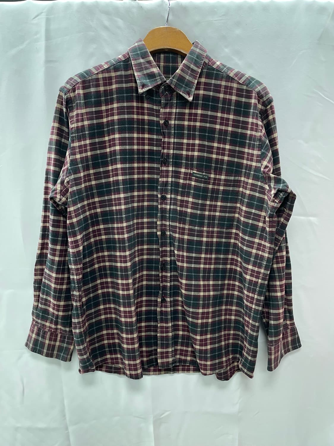Vintage check pattern shirt | 후루츠패밀리