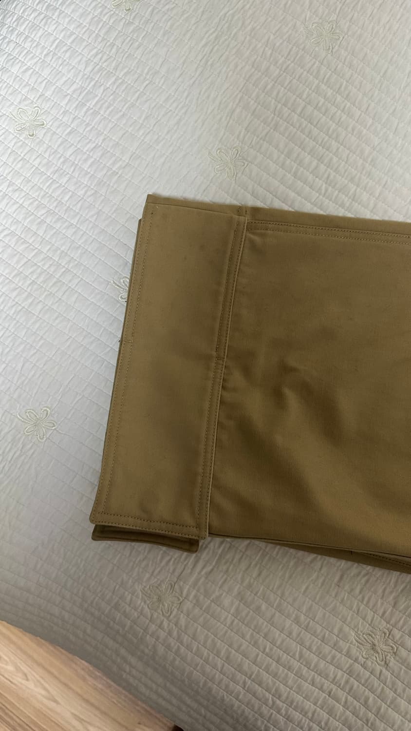 [50] 22FW 우영미 나일론 와이드 팬츠 베이지 | 후루츠패밀리